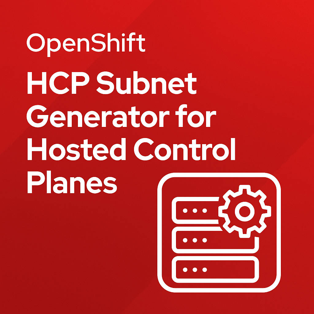 OpenShift Subnet Generator for Hosted Control Planes